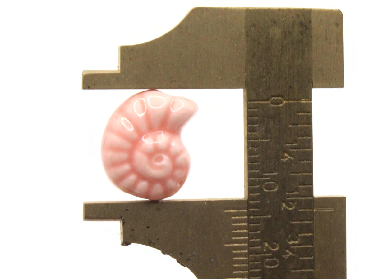 4 14mm Mixed Color Porcelain Spiral Seashell Beads – Smileyboy Beads